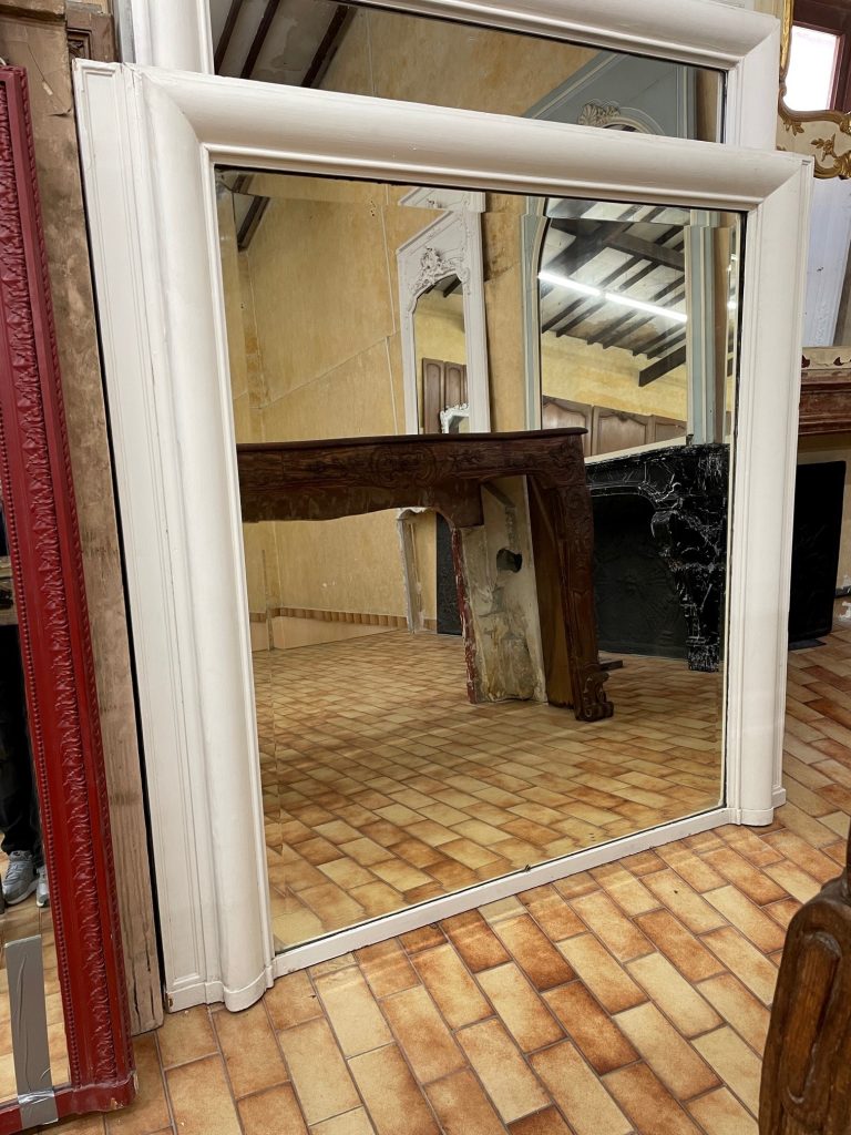 Miroir De Cheminée Ancienne Datant De La Fin Du XIXème Siècle